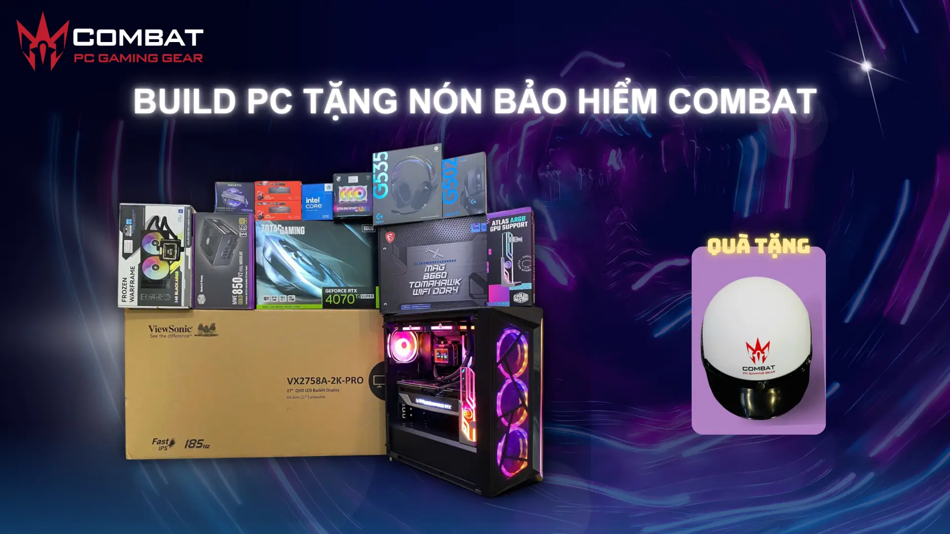 Trang chủ - Combat PC Gaming Gear